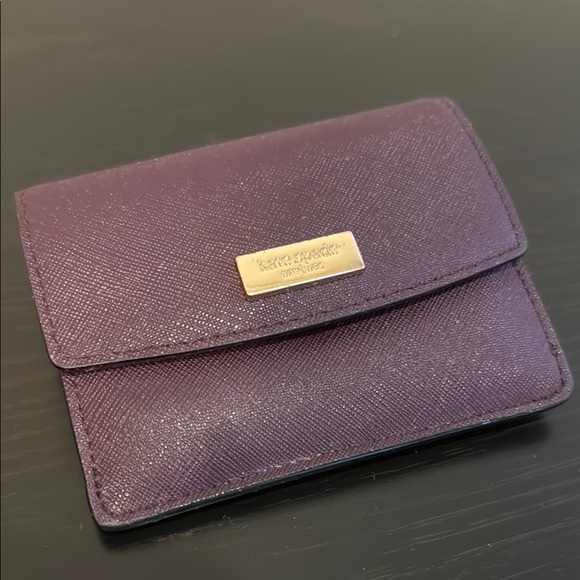 kate spade | Bags | Kate Spade Purple Textured Leather Wallet | Poshmark